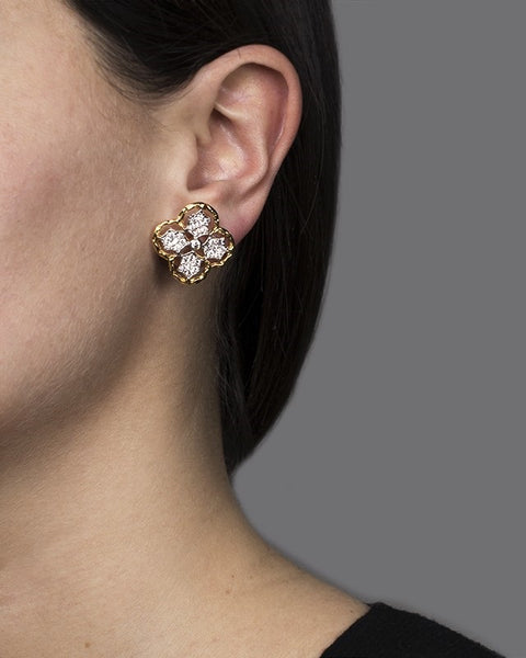 Classic Clover Stud Earrings – Jarin K Jewelry